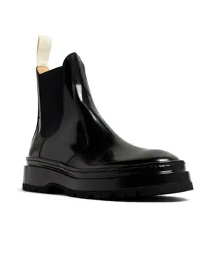 Jacquemus Les Chelsea Pavane Leather Boots