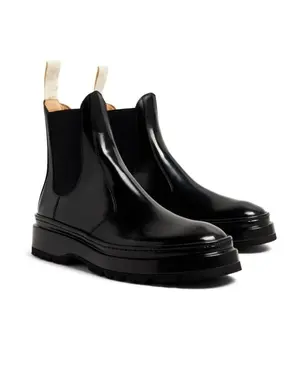 Jacquemus Les Chelsea Pavane Leather Boots