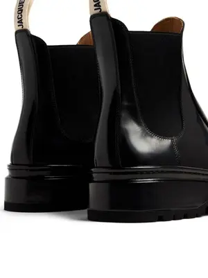 Jacquemus Les Chelsea Pavane Leather Boots