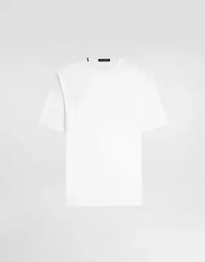Dolce & Gabbana Logo-tab T-shirt - White