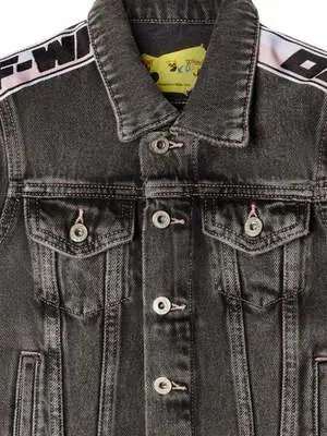 Off-White Long-sleeved Denim Jacket