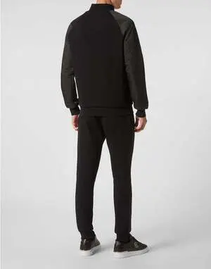 Philipp Plein Long-sleeved Sportswear And Trouser Set