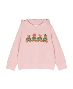 Palm Angels College Bears Hoodie - Pink