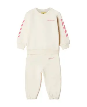 Off-White Diag-stripe Cotton Tracksuit