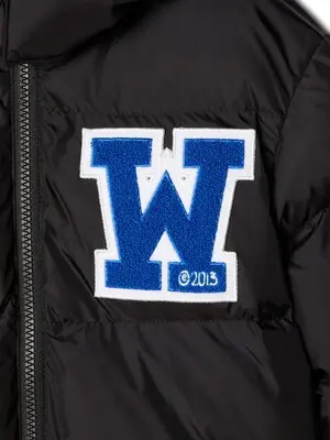 Off-White Logo-patch Puffer Jacket