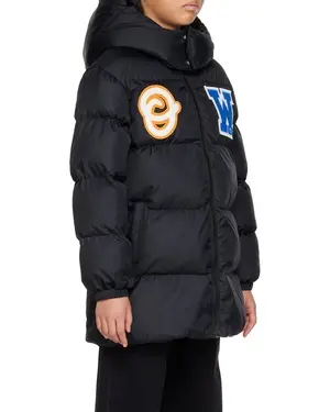 Off-White Logo-patch Puffer Jacket