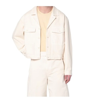 LEMAIRE Buttoned Cropped Denim Jacket