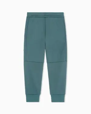 Emporio Armani Embossed-logo Panelled Track Pants