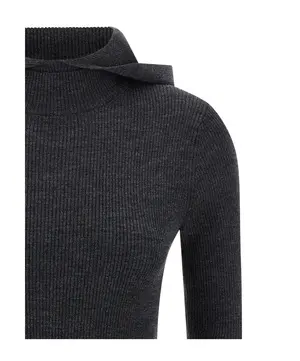 P.a.r.o.s.h Long-sleeved Hooded Sweater