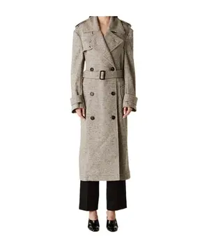 Stella McCartney Long Sleeve Coat - Nude