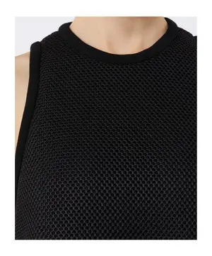 Max Mara Didone Mesh Flared Dress