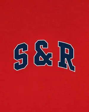 SPORTY  RICH Sporty & Rich Crewneck Sweatshirt With Letter Logo