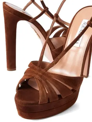 AQUAZZURA Aimée Platform Sandals