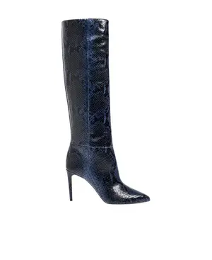 Paris Texas Animal Motif Knee-length Boots