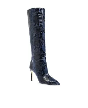 Paris Texas Animal Motif Knee-length Boots