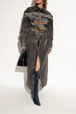 Paris Texas Animal Motif Knee-length Boots