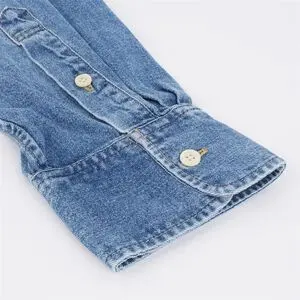 Celine Shirt In Cotton Denim - Indigo