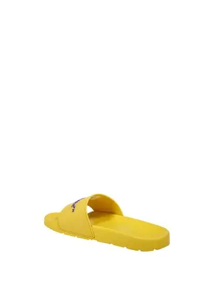 Off-White Bookish Logo Embossed Slip-on Slides