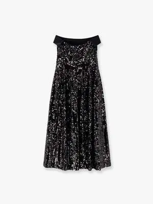 Alberta Ferretti Sequin Dress