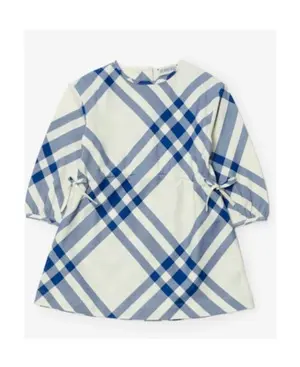 Burberry Check-pattern Cotton Dress