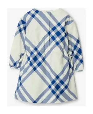 Burberry Check-pattern Cotton Dress