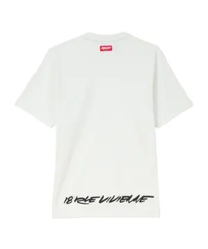 Kenzo Logo Printed Crewneck T-shirt
