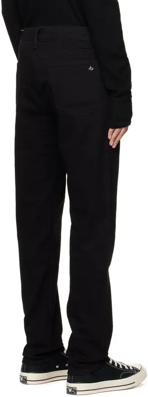 Rag & Bone Belt-loop Jeans - Black