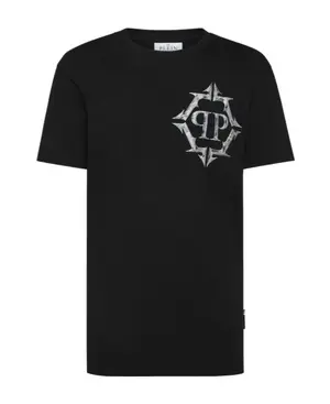 Philipp Plein Round-necked T-shirt - Black