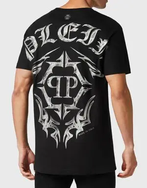 Philipp Plein Round-necked T-shirt - Black