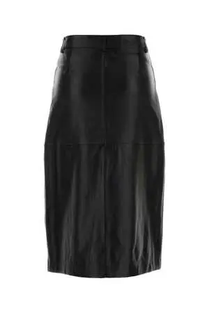 Max Mara Smmgita High-waist Midi Skirt - Black
