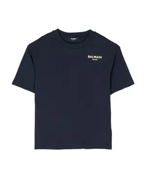 Balmain Logo-print Cotton T-shirt - Black