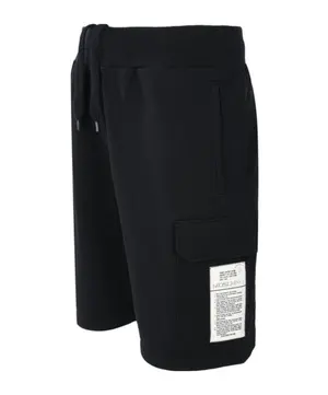 Moschino Logo-patch Organic Cotton Track Shorts