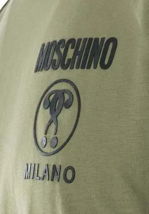 Moschino Double Question Mark Cotton T-shirt