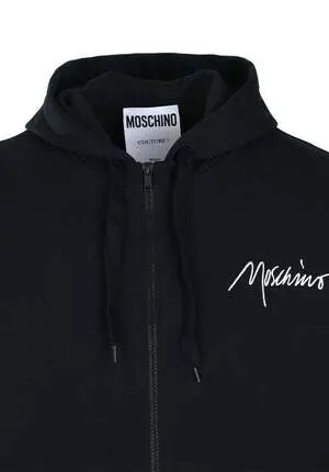Moschino Logo-print Cotton Hoodie