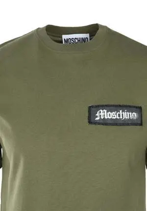 Moschino T-shirt With Round Neck And Short Sleeves