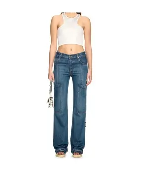 Off-White Straight-leg Cargo Jeans