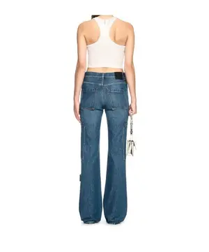 Off-White Straight-leg Cargo Jeans