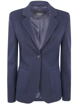 Seventy Single-breasted Blazer With Lapel Collar