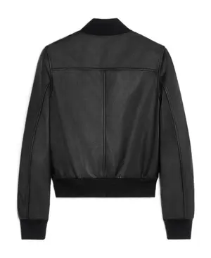Celine Boule Blouson In Soft Lambskin