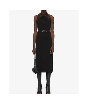 Givenchy Halterneck Lace Midi Dress