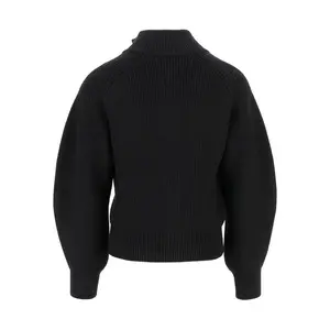 Jacquemus Zip-up Knitted Cardigan