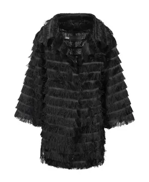 Alberta Ferretti Long-sleeved Casual Jacket - Black