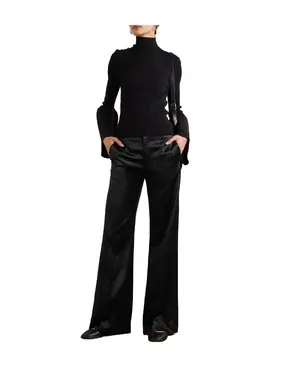 Chloé Wide-leg Tailored Trousers - Black