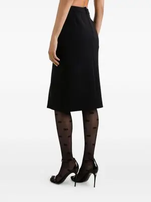 Dolce & Gabbana Dolce Gabbana Front Slit Midi Pencil Skirt