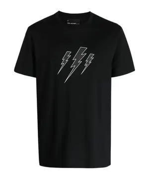 Neil Barrett Short-sleeved T-shirt - Black