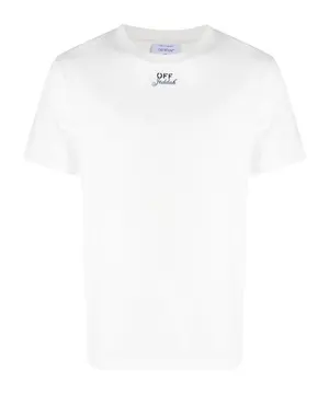 Off-White Jeddah Logo-print Cotton T-shirt