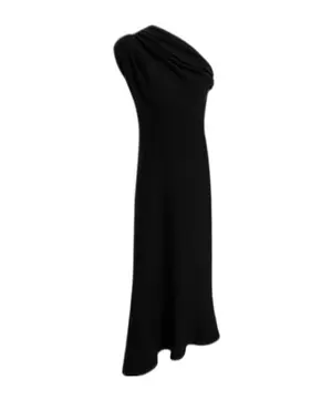 Khaite Asymmetric Dress - Black