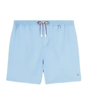 Loro Piana Loose Waist Swimming Trunks - Blue