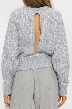 Stella McCartney Sequin-embellished Crewneck Jumper