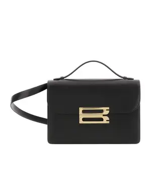 Victoria Beckham Flap Shoulder Bag - Black
